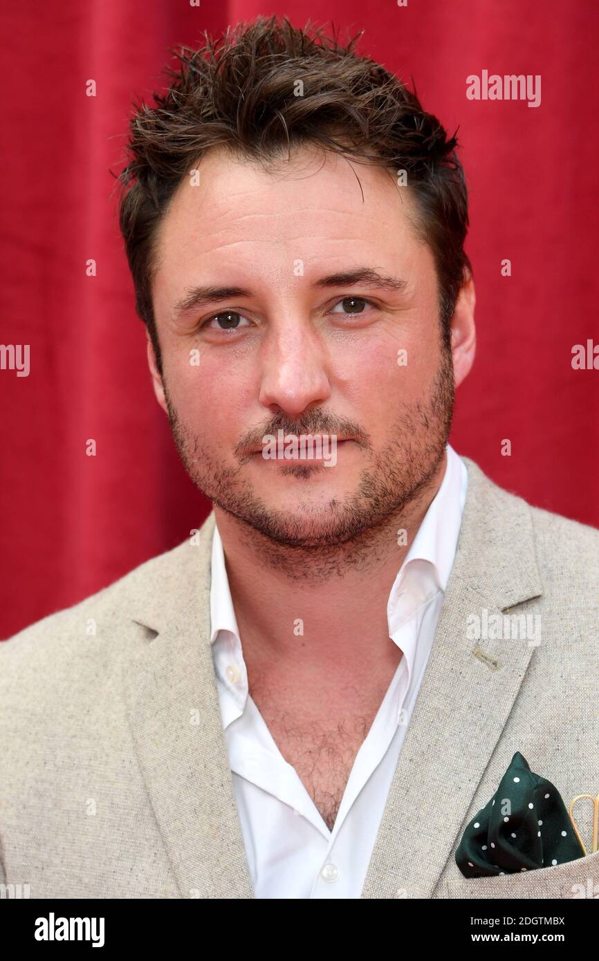 James Bye attending the British Soap Awards 2018 held at The Hackney ...