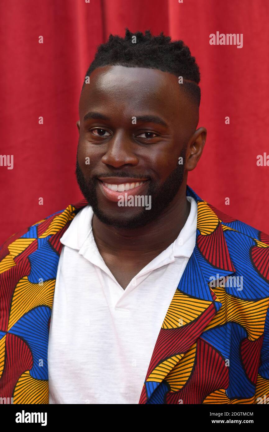 Michael Fatogun attending the British Soap Awards 2018 held at The ...