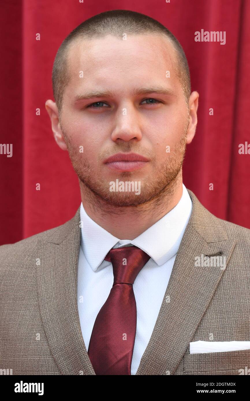 Danny Walters attending the British Soap Awards 2018 held at The ...