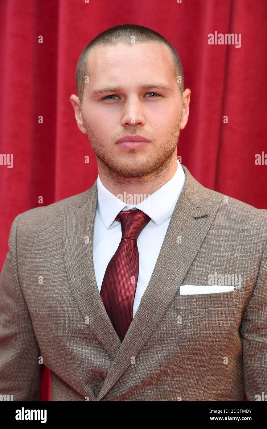Danny Walters attending the British Soap Awards 2018 held at The ...