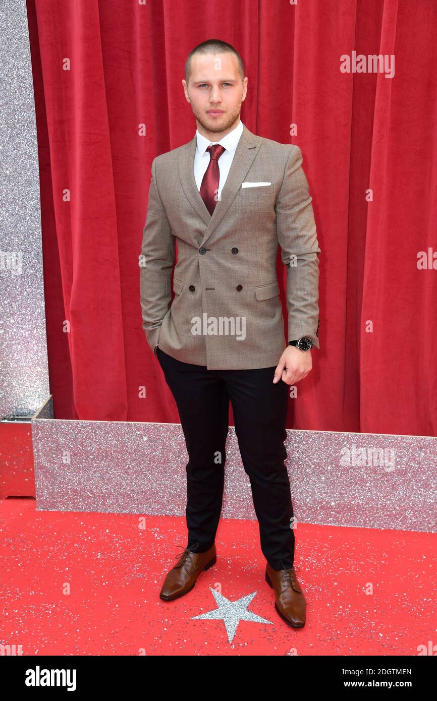 Danny Walters attending the British Soap Awards 2018 held at The ...