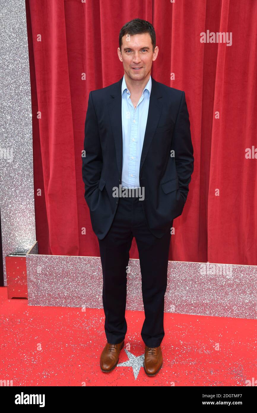 Matthew Chambers attending the British Soap Awards 2018 held at The ...