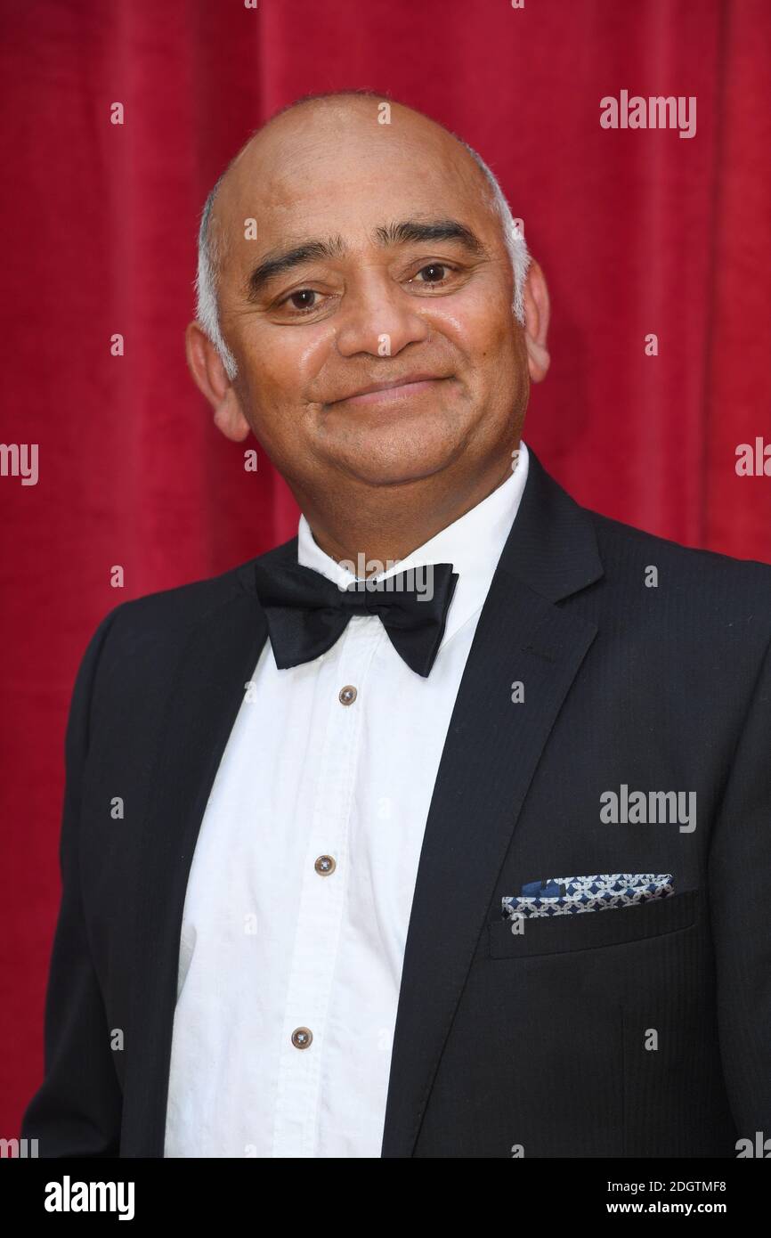 Bhasker Patel attending the British Soap Awards 2018 held at The ...