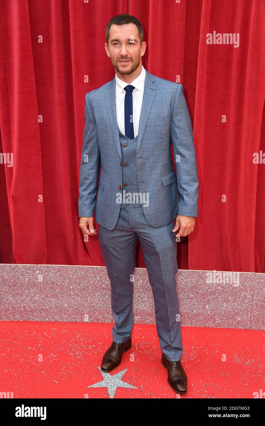 Anthony Quinlan attending the British Soap Awards 2018 held at The ...