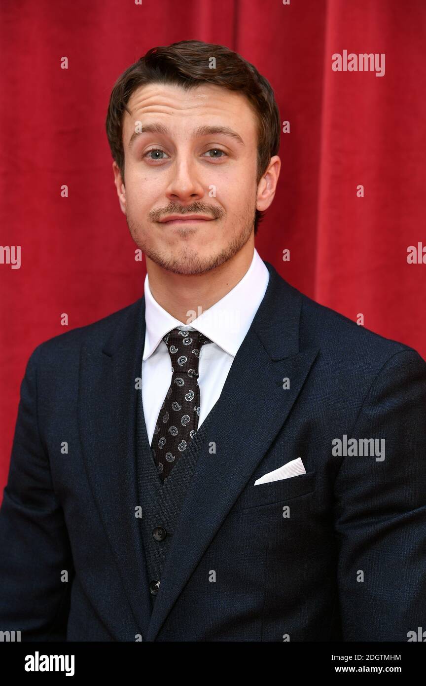 Ryan Prescott attending the British Soap Awards 2018 held at The ...