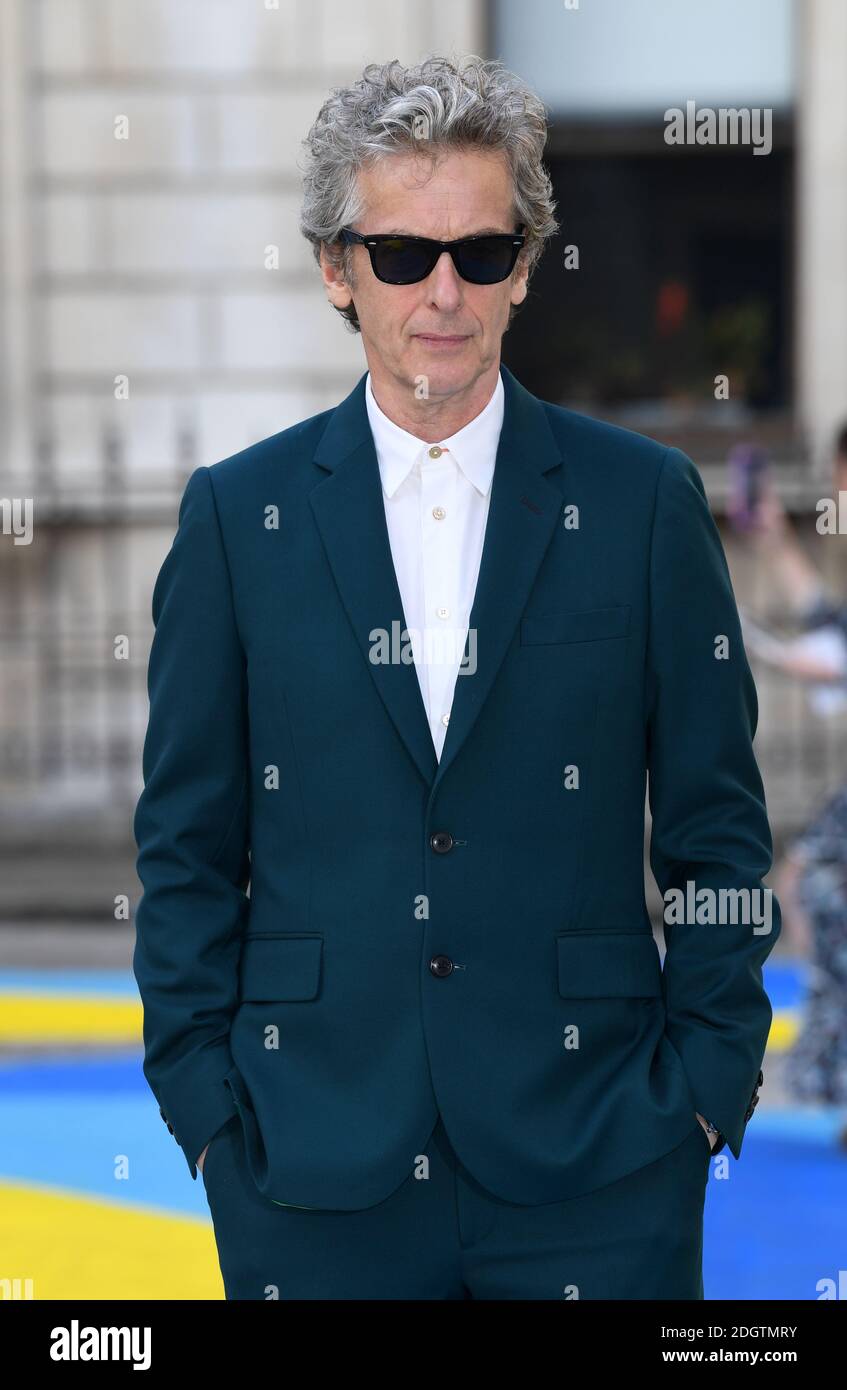 Peter Capaldi attending the Royal Academy of Arts Summer Exhibition ...