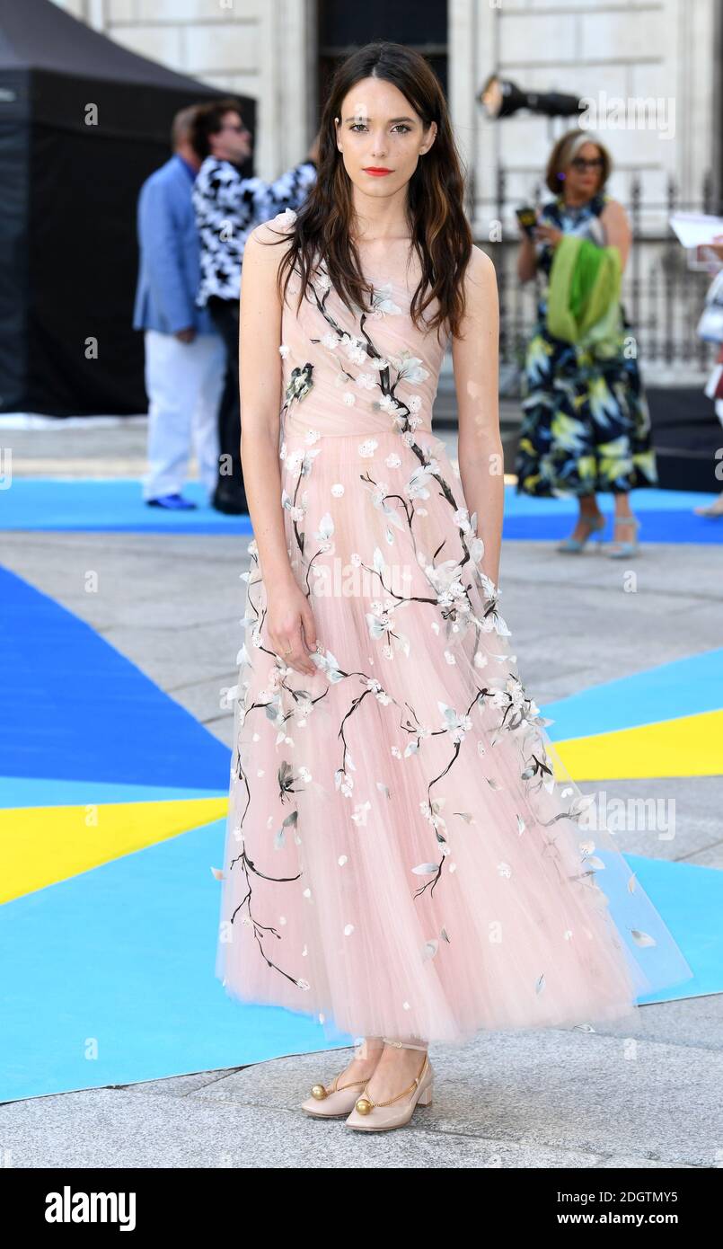 Stacy Martin attending the Royal Academy of Arts Summer Exhibition ...