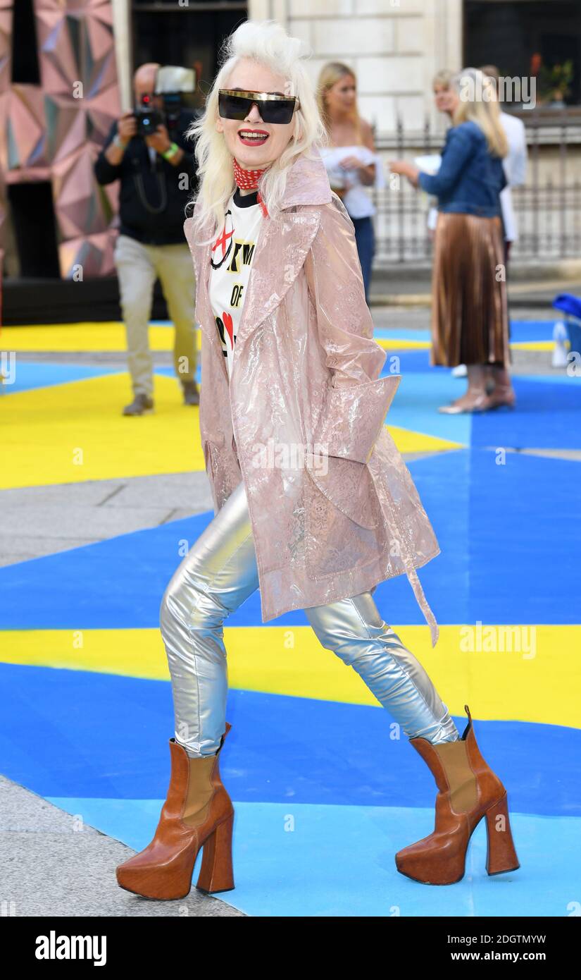 Pam Hogg attending the Royal Academy of Arts Summer Exhibition Party ...
