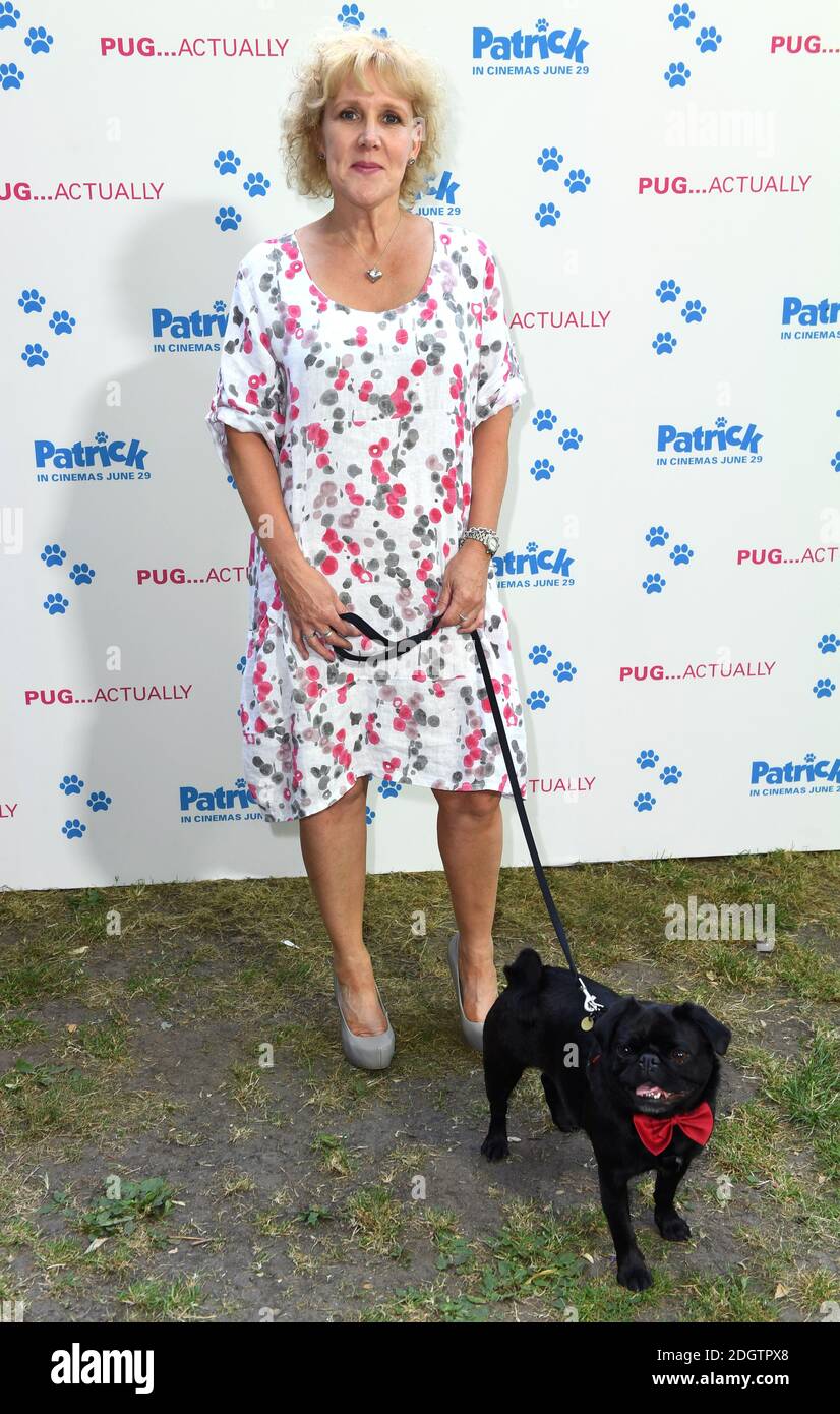 Vanessa Davies attending the UK premiere of Patrick at an exclusive ...