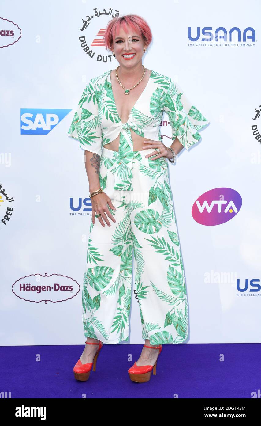 Bethanie Mattek-Sands attending the annual WTA's Tennis on the Thames ...