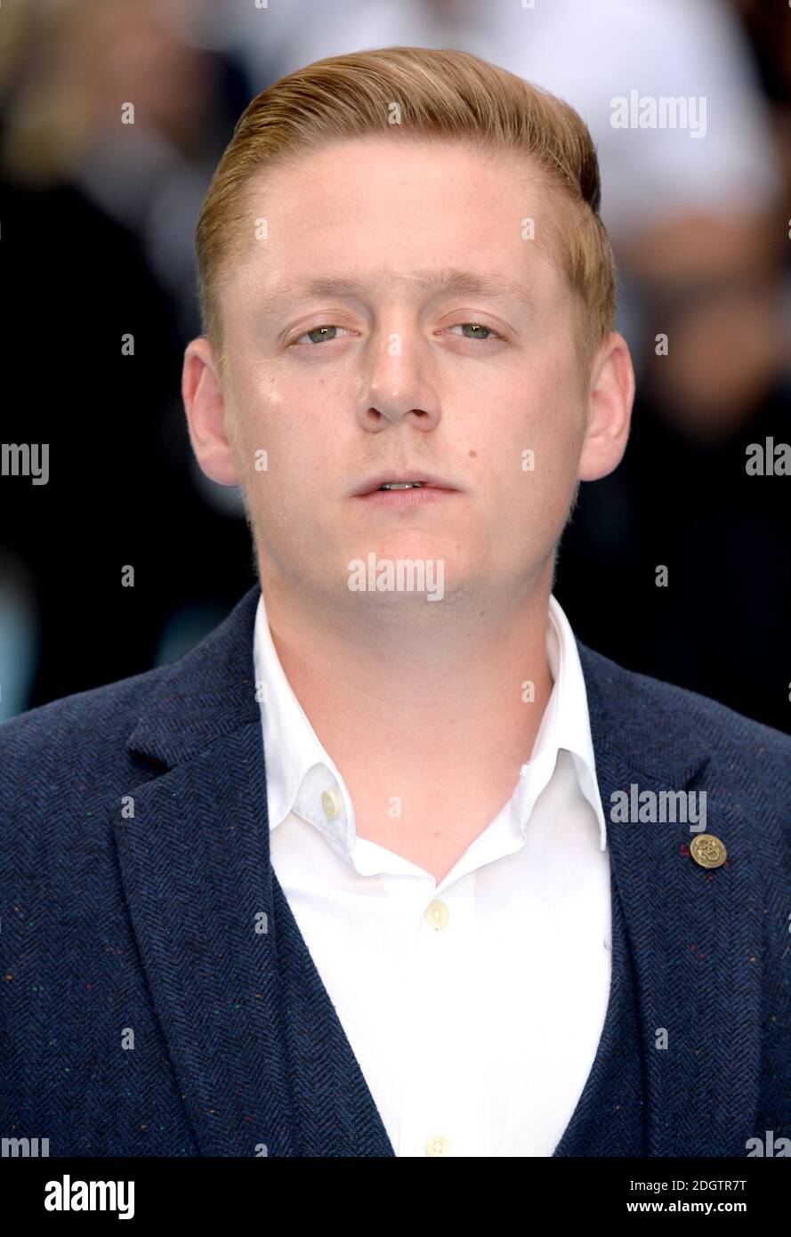 Thomas Turgoose attending the Swimming with Men premiere held at Curzon ...