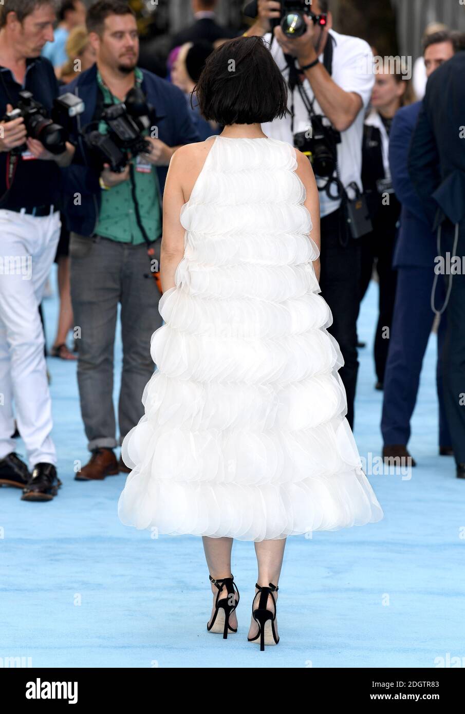 Charlotte Riley attending the Swimming with Men premiere held at Curzon ...