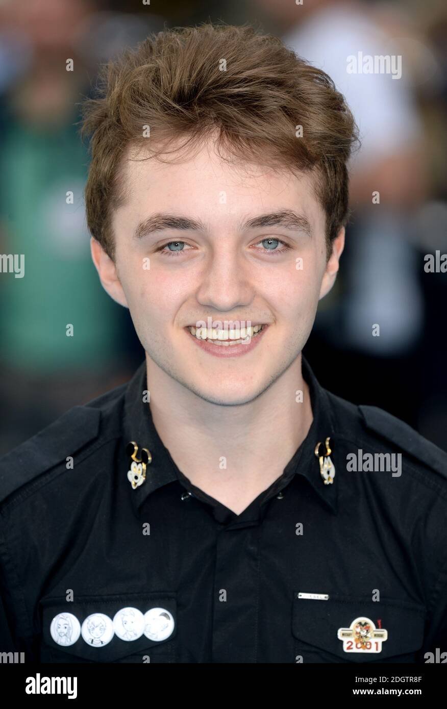 Spike White attending the Swimming with Men premiere held at Curzon ...