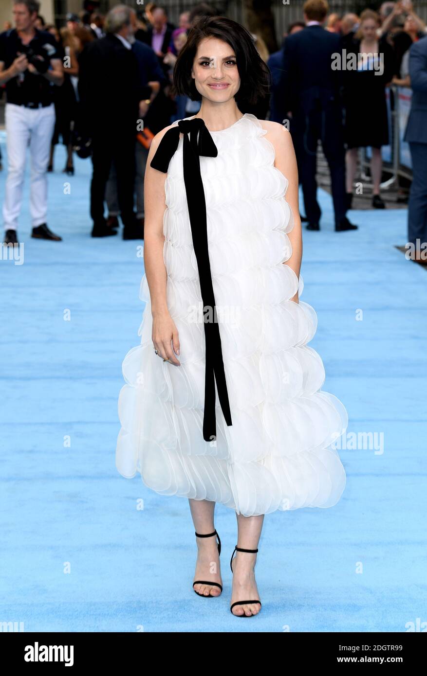 Charlotte Riley attending the Swimming with Men premiere held at Curzon ...