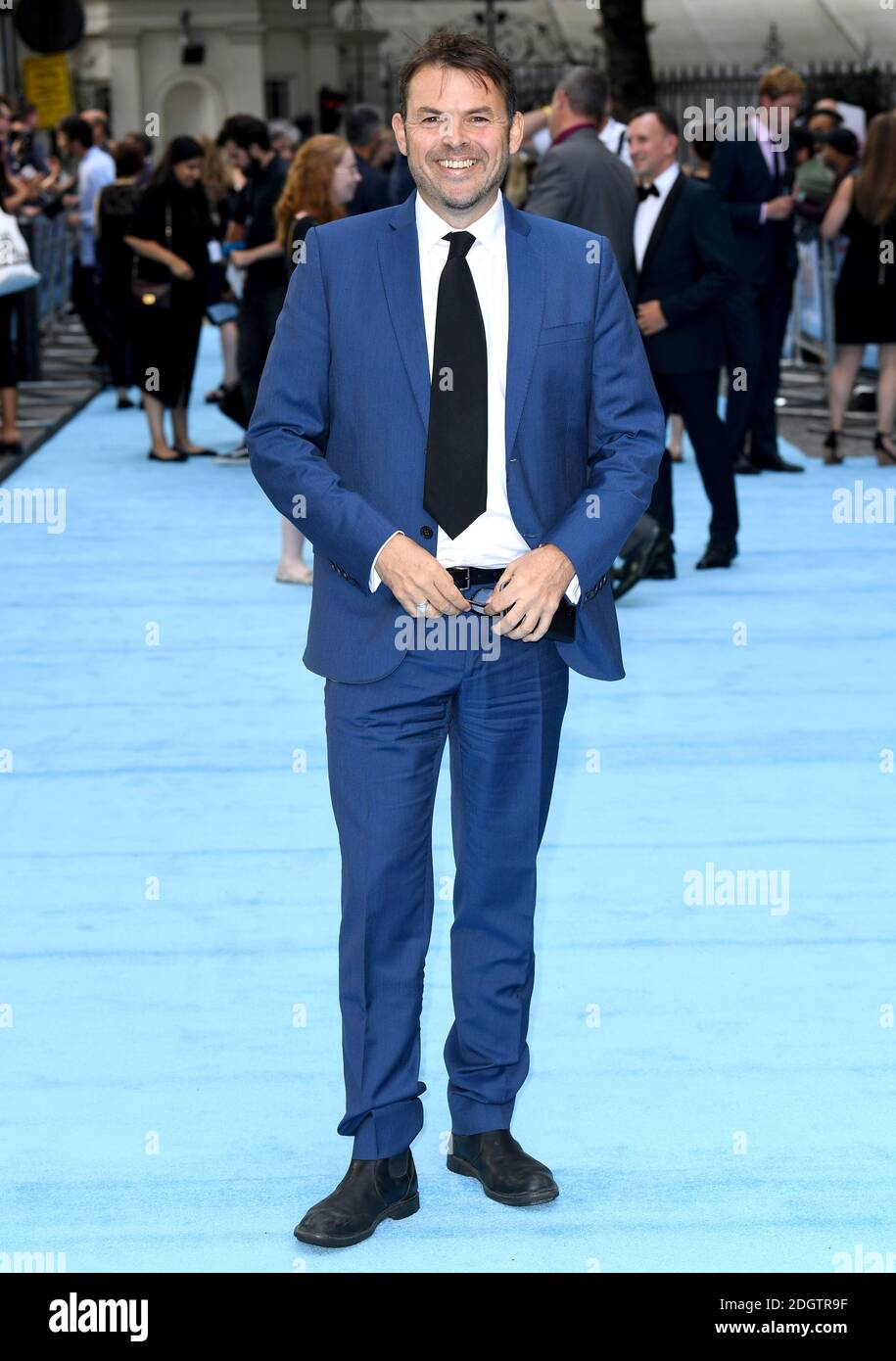 Dylan Williams attending the Swimming with Men premiere held at Curzon ...