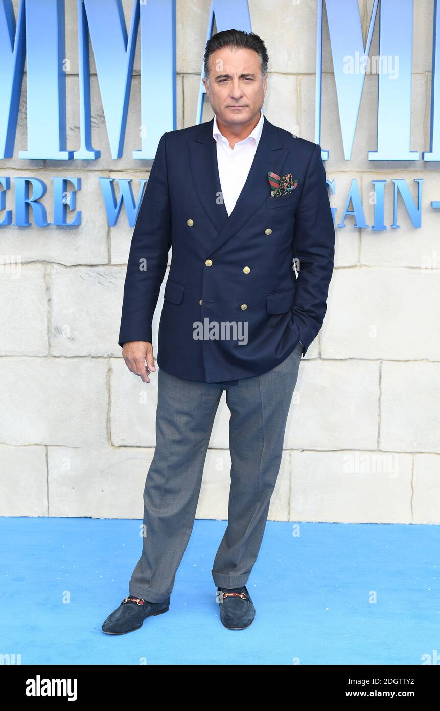 Andy Garcia attending the premiere of Mamma Mia! Here We Go Again held ...