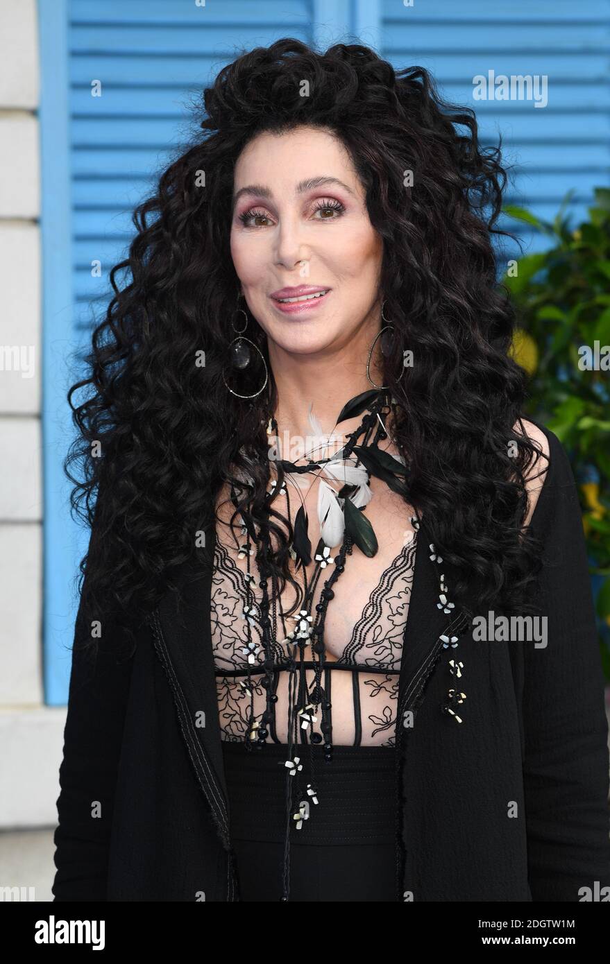 Cher attending the premiere of Mamma Mia! Here We Go Again held at the ...