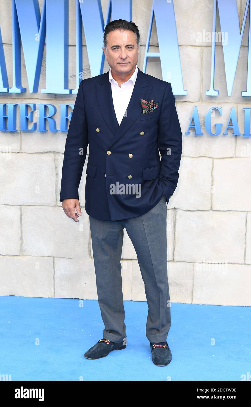 Andy Garcia attending the premiere of Mamma Mia! Here We Go Again held ...
