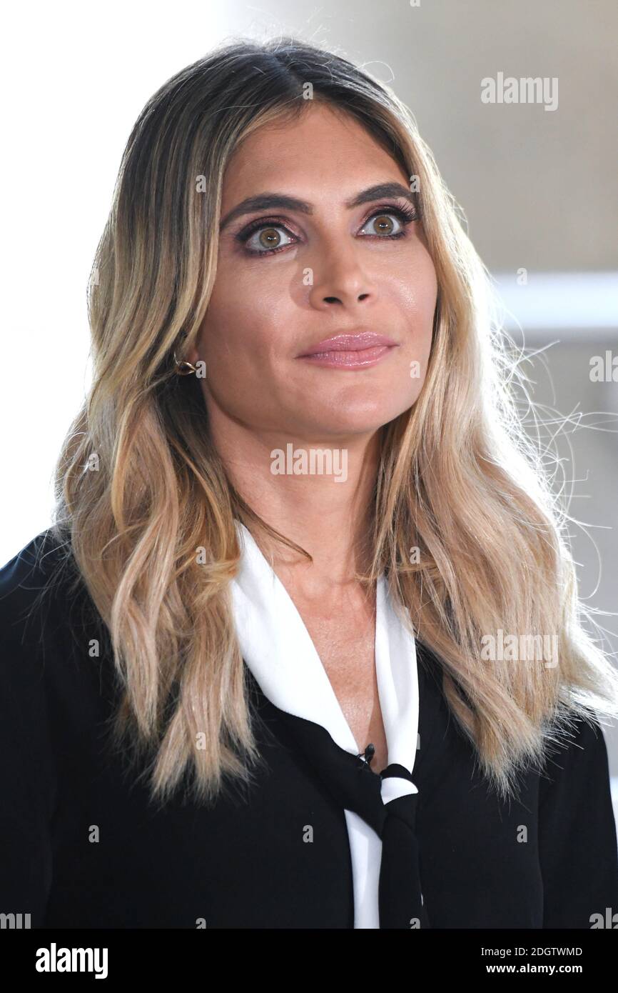 Ayda Field attending the X Factor photocall held at Somerset House ...