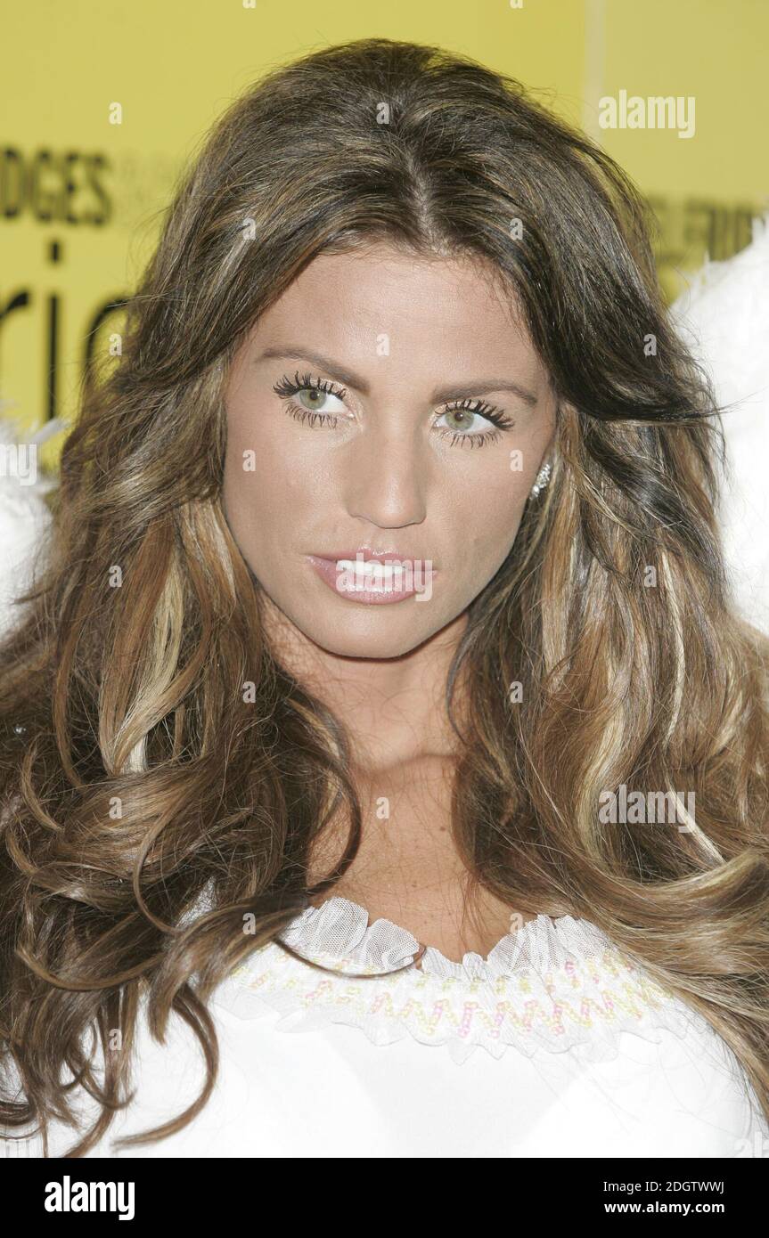 Katie Price arriving for the signing of her debut novel, 'Angel' Stock ...