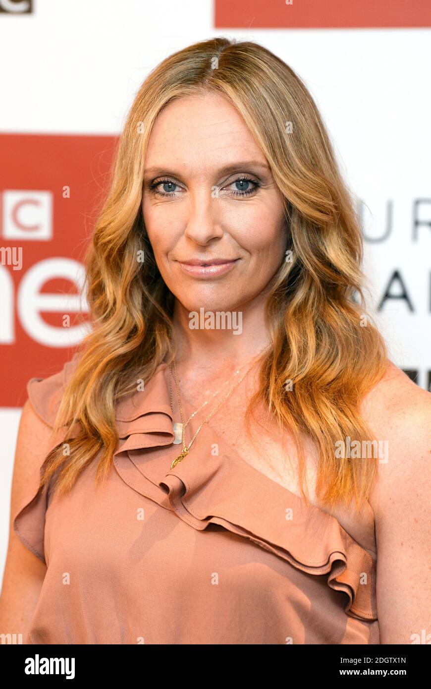 Toni Collette attending the BBC series launch of Wanderlust at the ...
