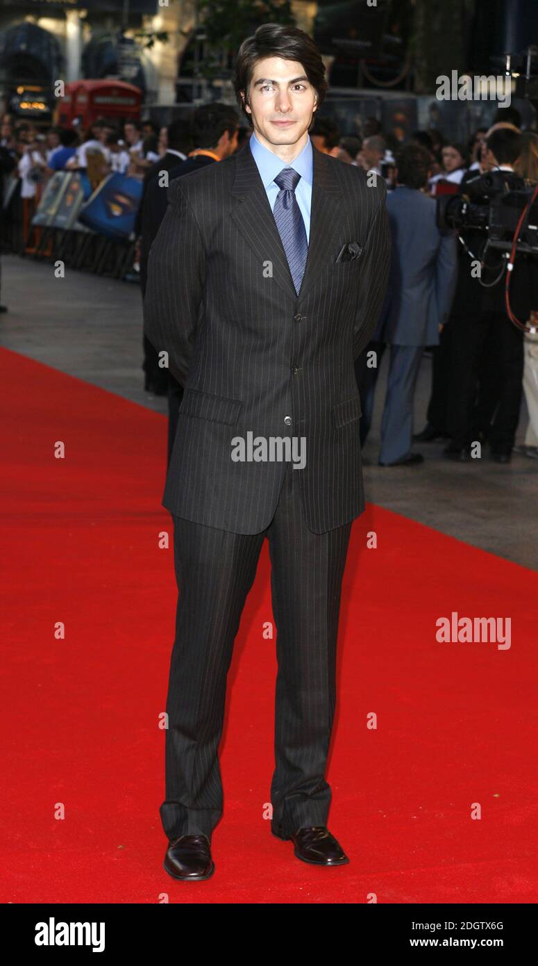 Brandon Routh arriving Stock Photo - Alamy