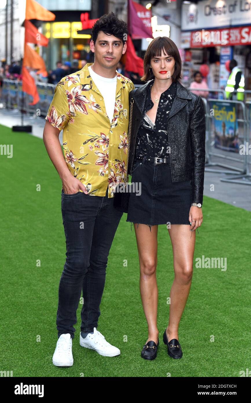 Matt Richardson (left) and Sam Rollinson attending The Festival world ...