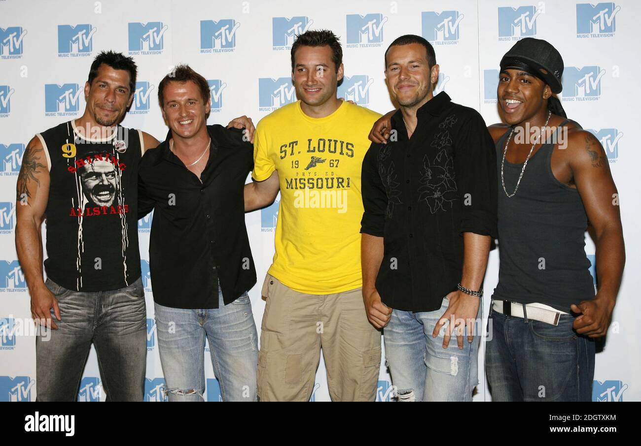 Danny Wood (New Kids On The Block), Jimmy Constable (911), Dane Bowers ...