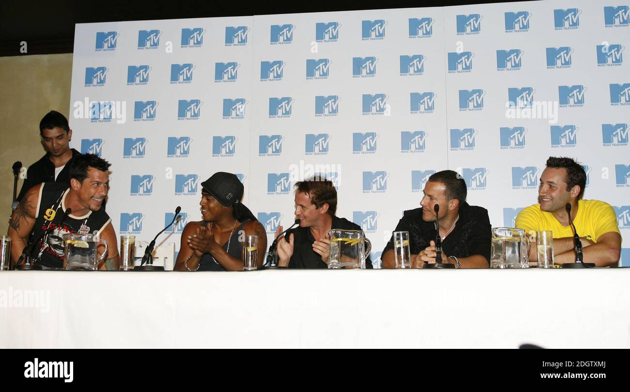 Danny Wood (New Kids On The Block), Jimmy Constable (911), Dane Bowers ...