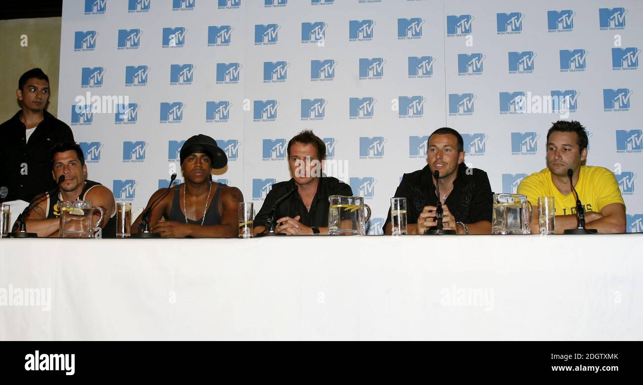 Danny Wood (New Kids On The Block), Jimmy Constable (911), Dane Bowers ...