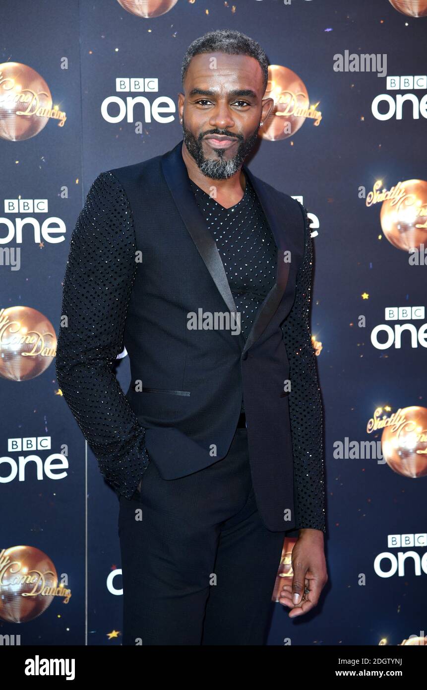 Charles Venn arriving at the red carpet launch of Strictly Come Dancing ...
