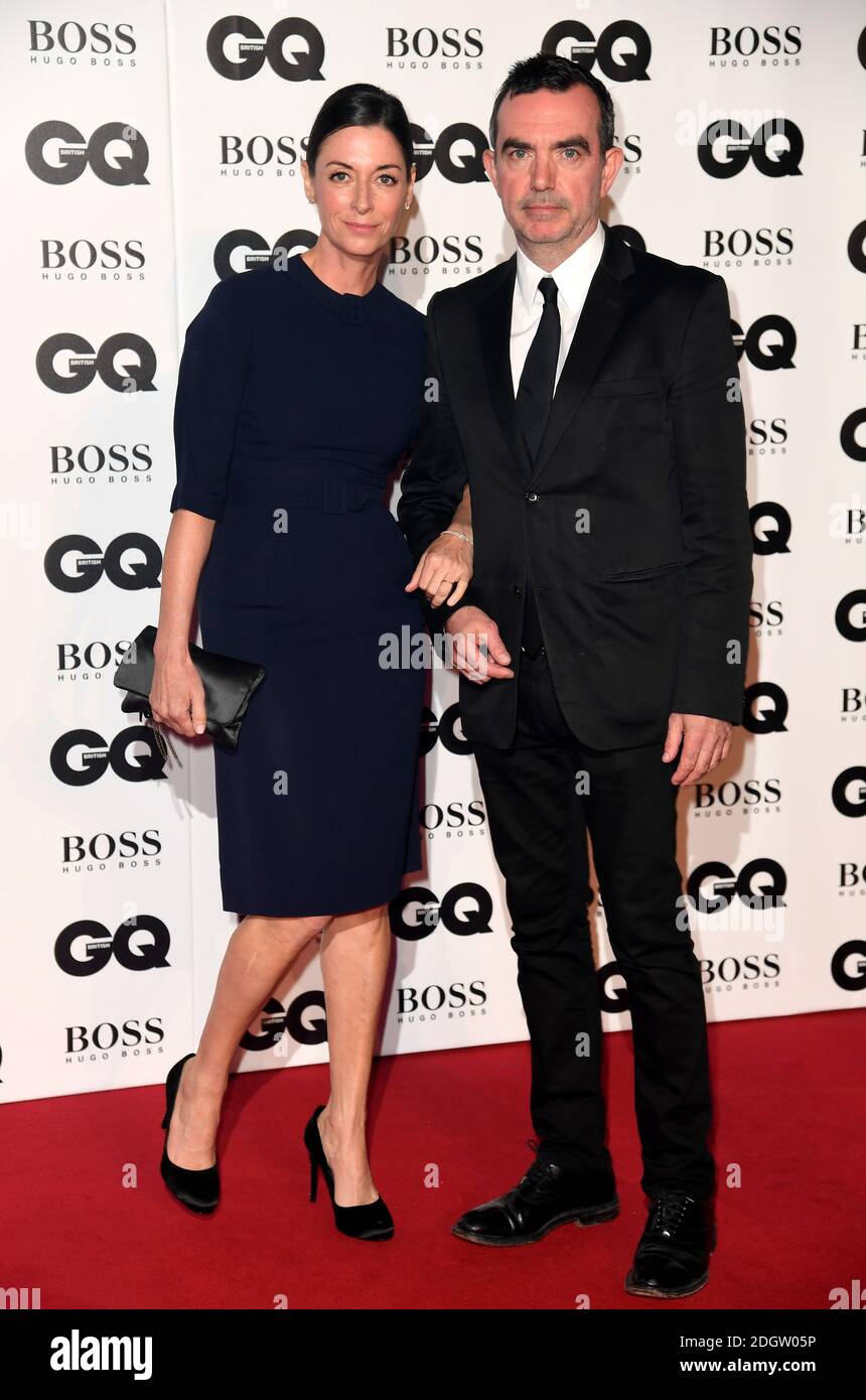 Mary McCartney and Simon Aboud attending the GQ Men of the Year Awards ...