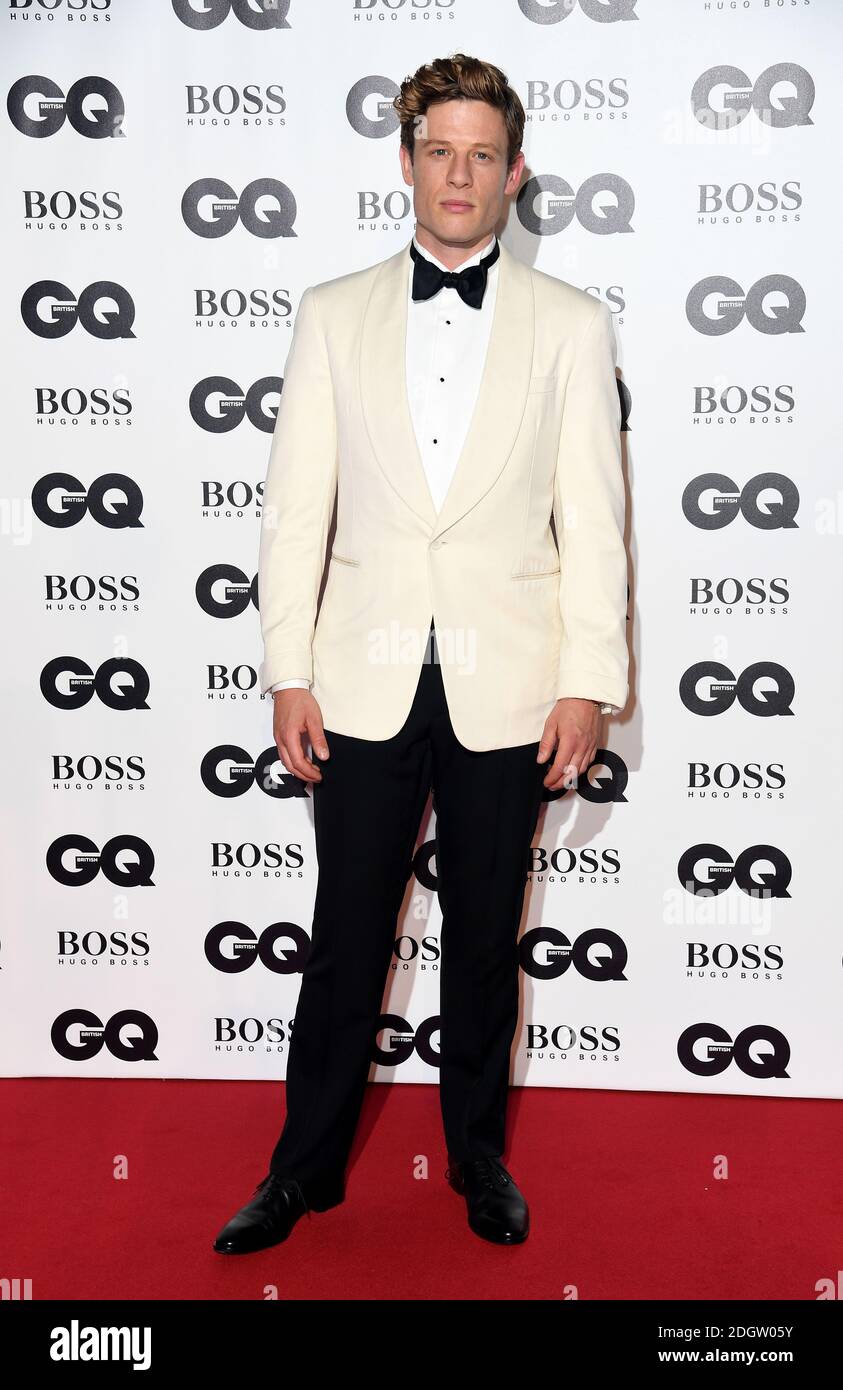 James Norton attending the GQ Men of the Year Awards 2018 at the Tate ...