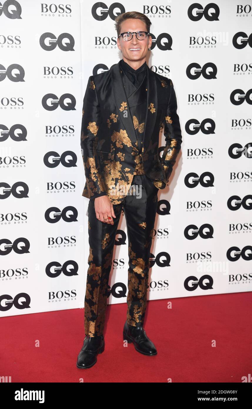 Oliver Proudlock attending the GQ Men of the Year Awards 2018 at the ...