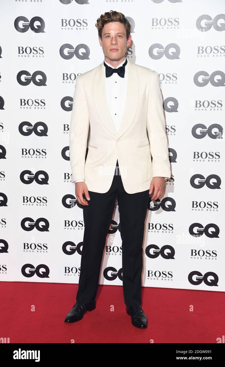 James Norton attending the GQ Men of the Year Awards 2018 at the Tate ...