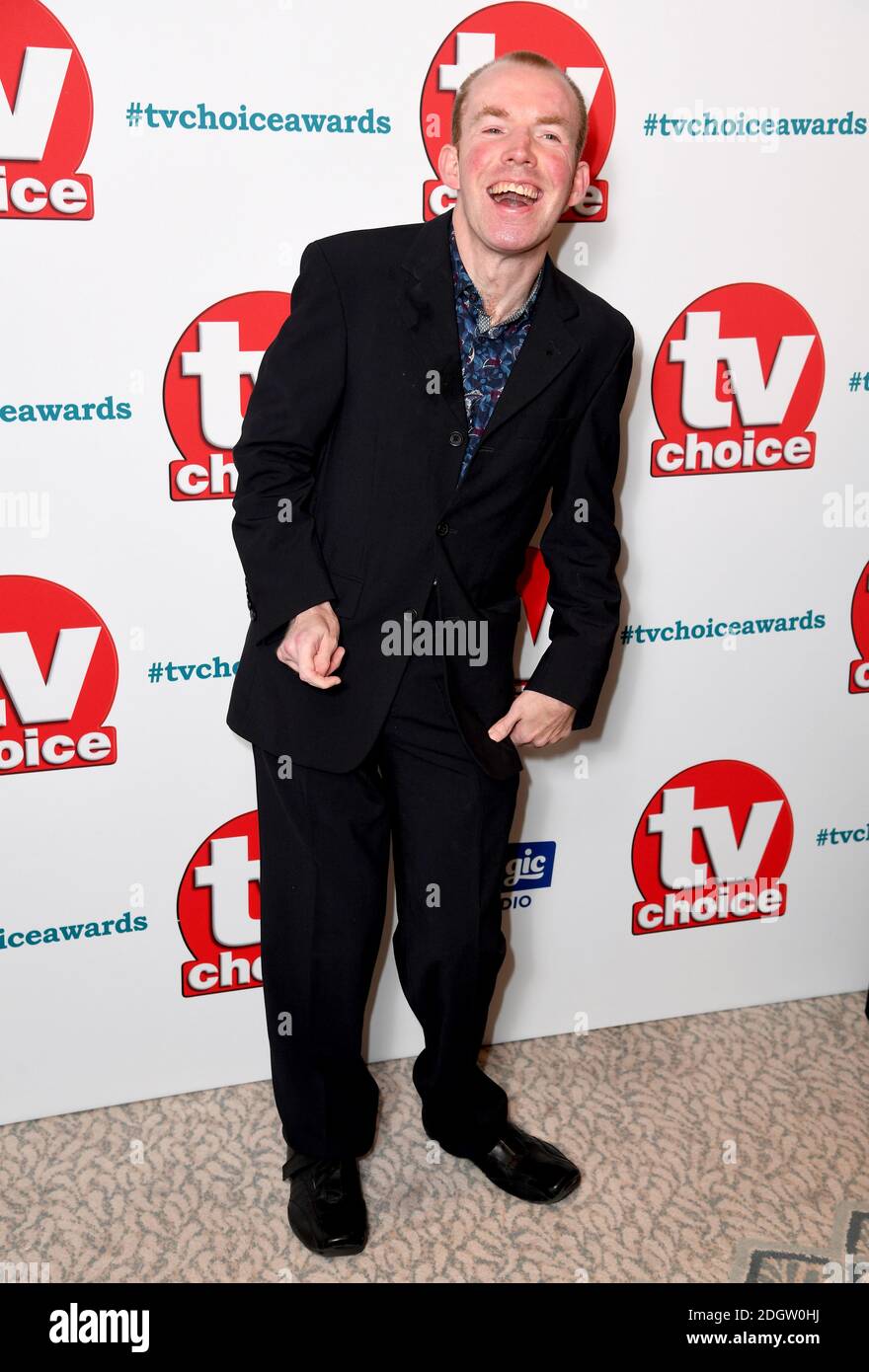 Lee Ridley attending the TV Choice Awards 2018 held at The Dorchester ...