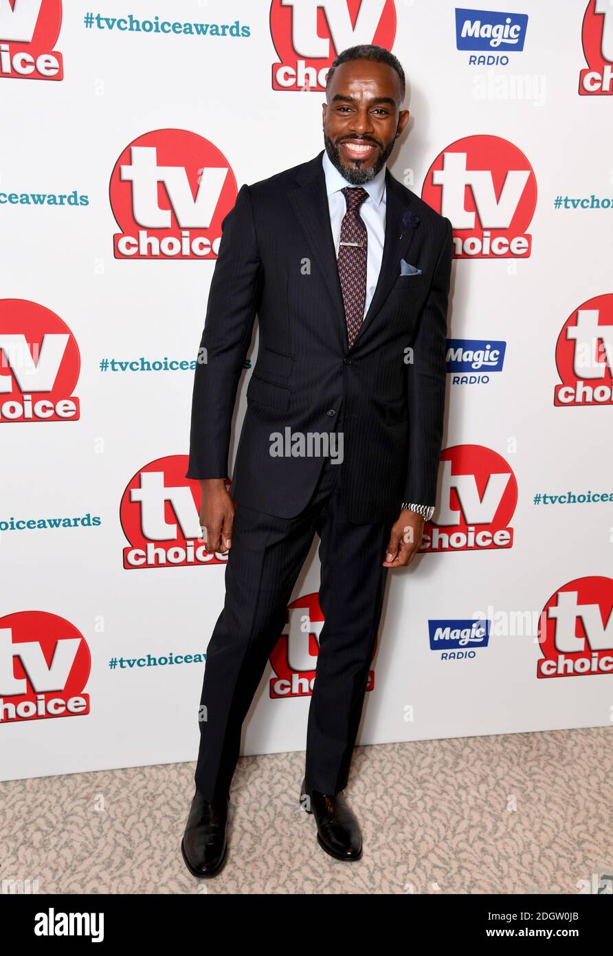 Charles Venn attending the TV Choice Awards 2018 held at The Dorchester ...