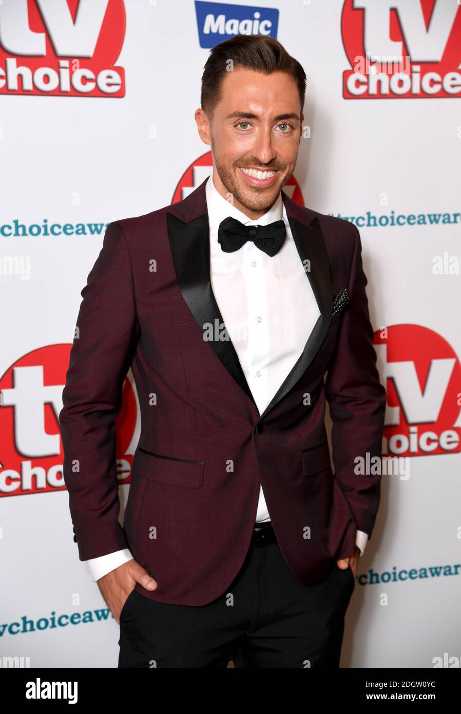 Ross Adams attending the TV Choice Awards 2018 held at The Dorchester ...