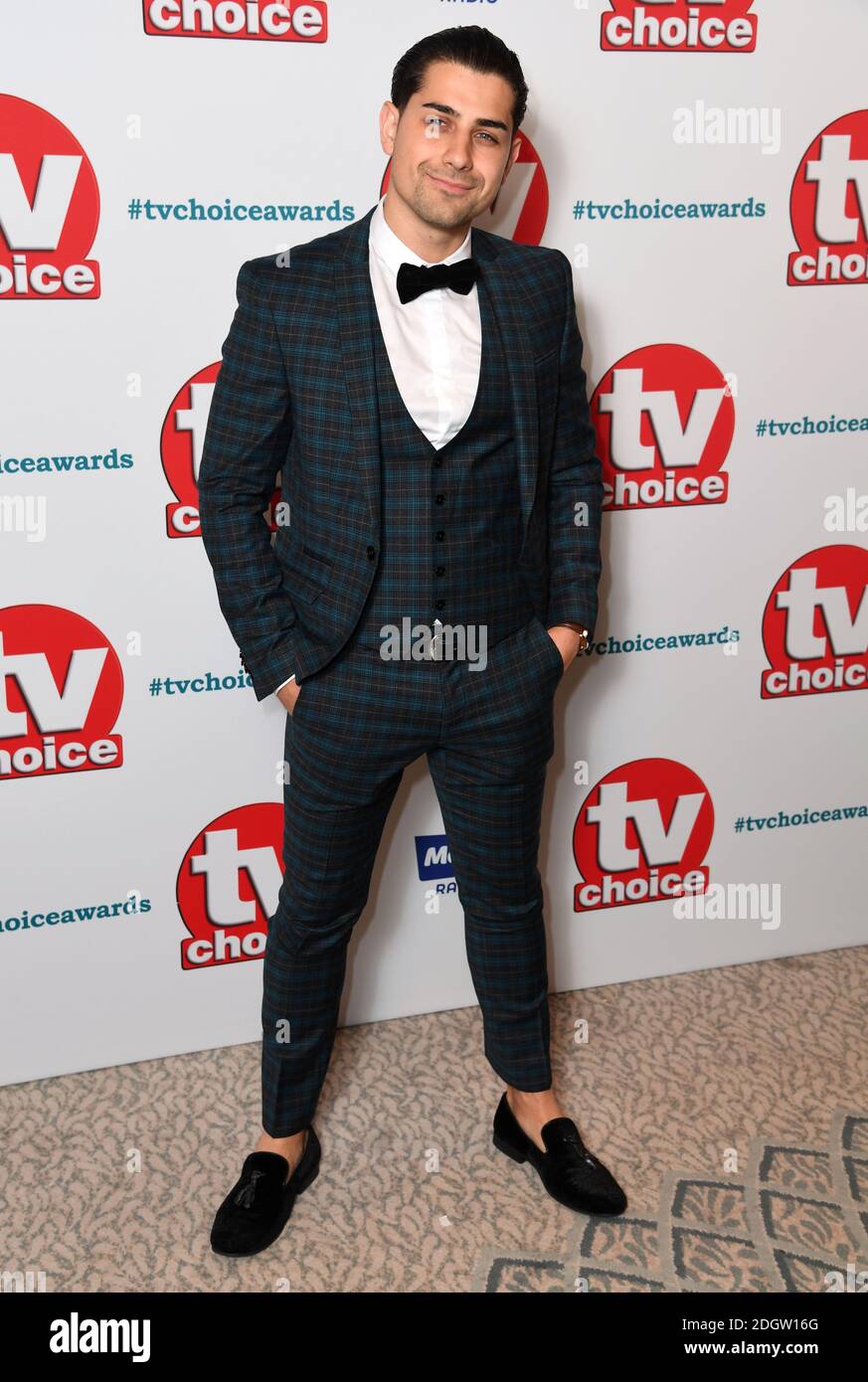 Ryan Clayton attending the TV Choice Awards 2018 held at The Dorchester ...
