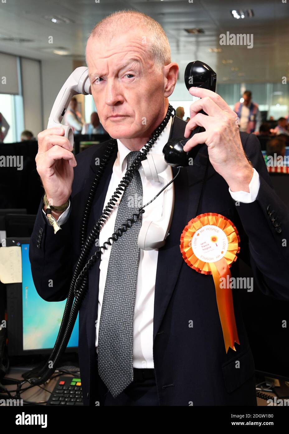 Steve Davis during the 14th annual BGC Charity Day event held at BGC ...