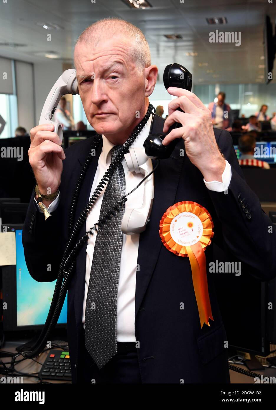 Steve Davis during the 14th annual BGC Charity Day event held at BGC ...