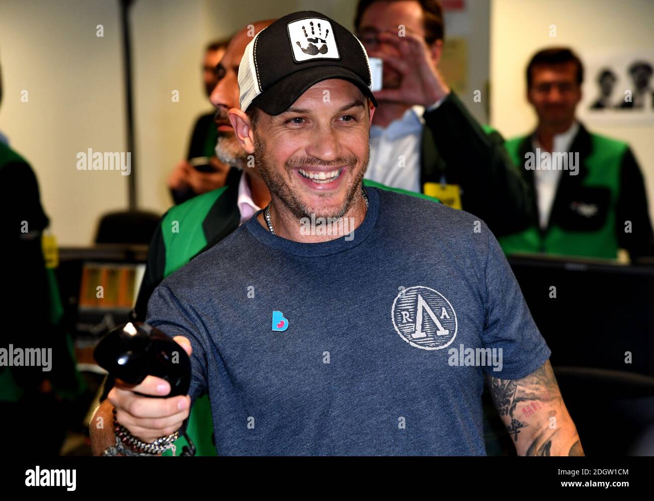 Tom Hardy during the 14th annual BGC Charity Day event held at BGC ...