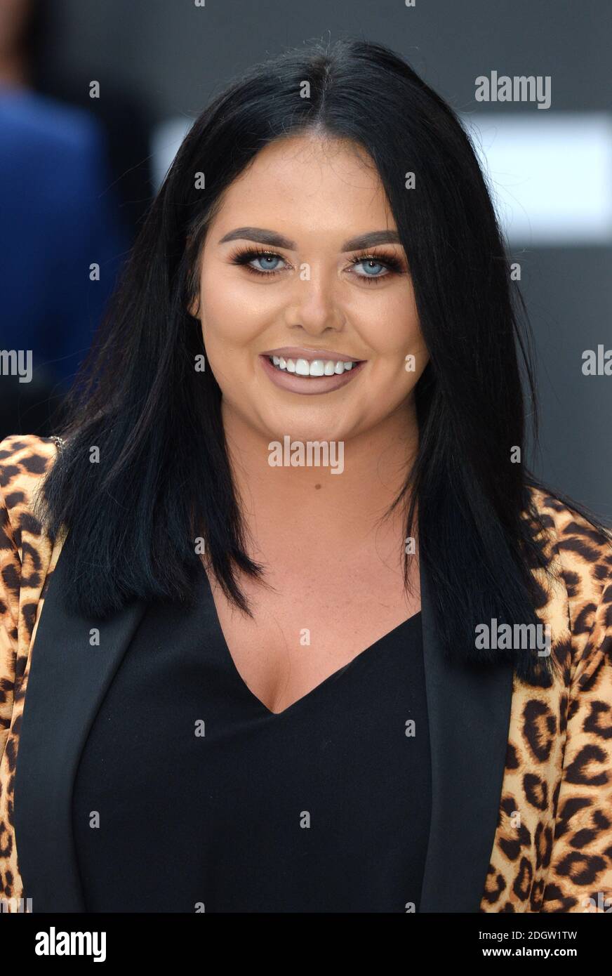 Scarlett Moffatt arriving at the World Premiere of King of Thieves, Vue ...