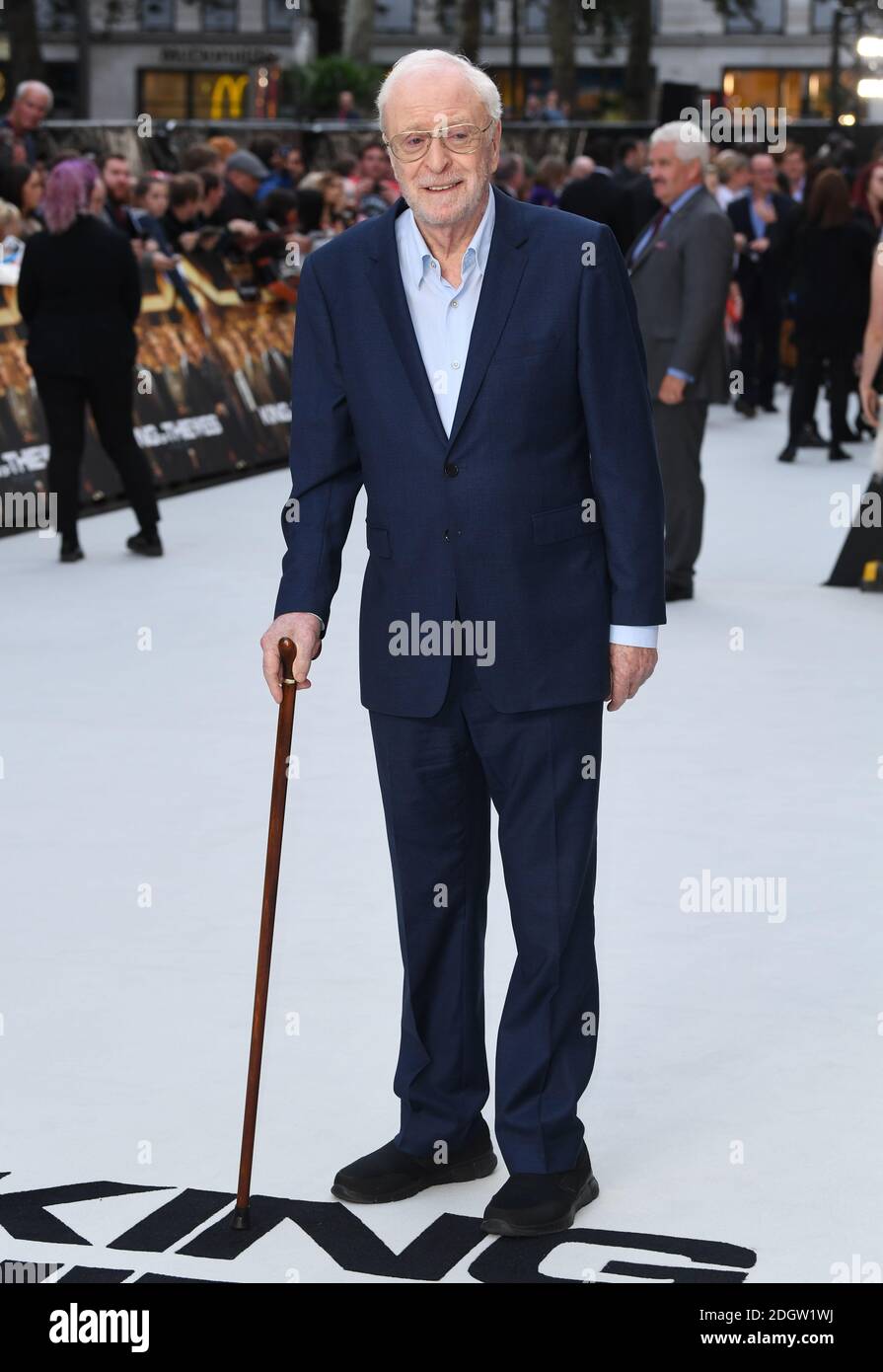 Sir Michael Caine arriving at the World Premiere of King of Thieves ...