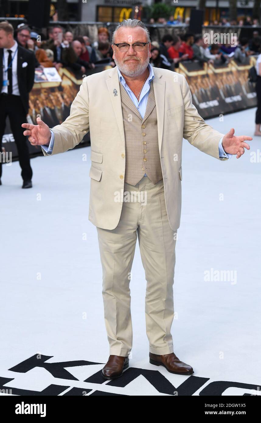 Ray Winstone arriving at the World Premiere of King of Thieves, Vue ...