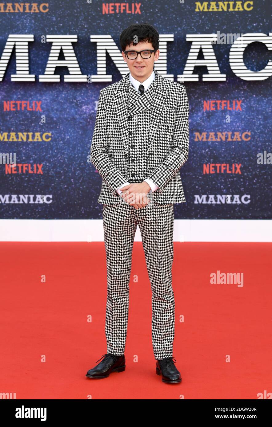 Asa Butterfield attending the Maniac World Premiere at the Southbank ...