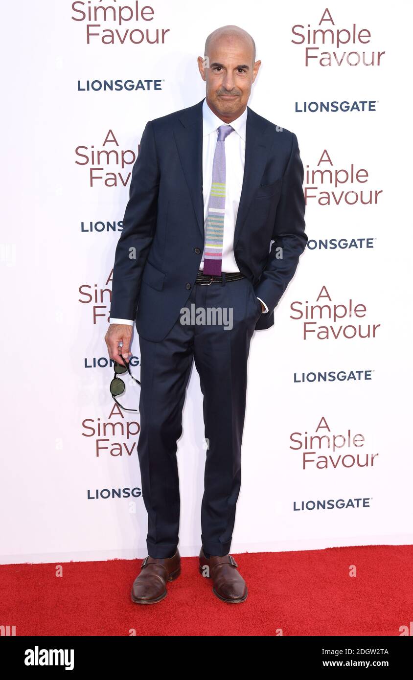 Stanley Tucci attending A Simple Favour UK Premiere, BFI South Bank ...
