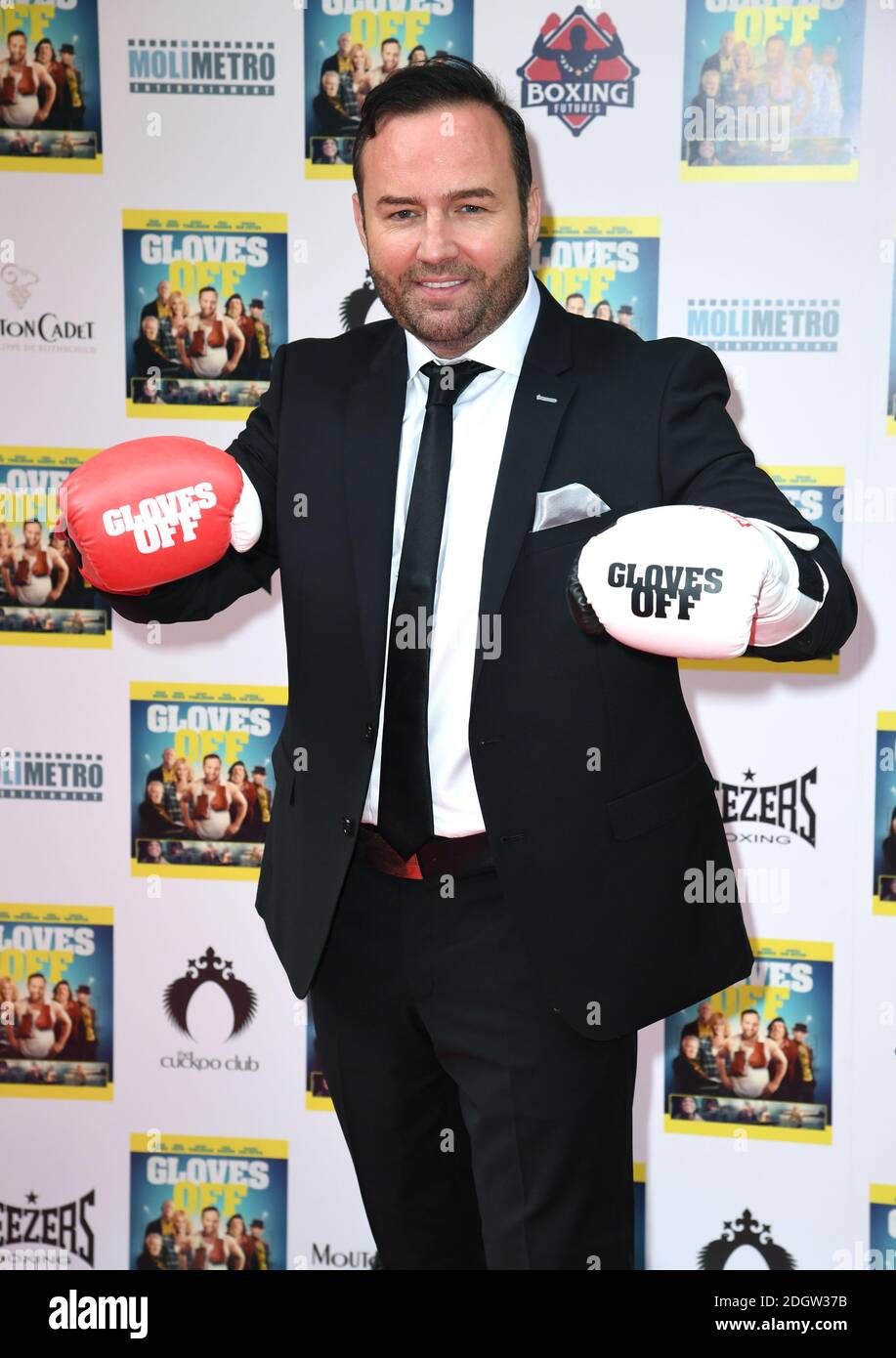 Brad Moore arriving at the UK Charity Premiere of Gloves Off, Prince ...