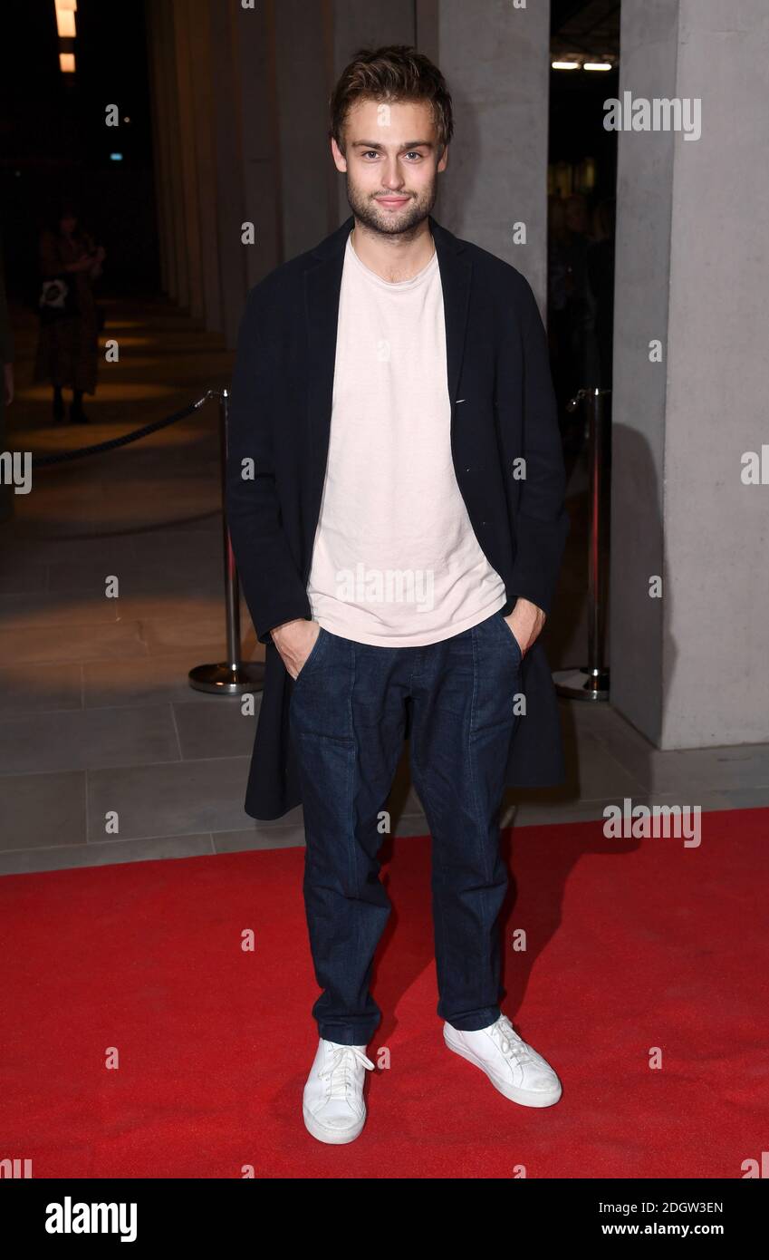 Douglas Booth arriving at the UK Premiere of Two For Joy, Everyman ...