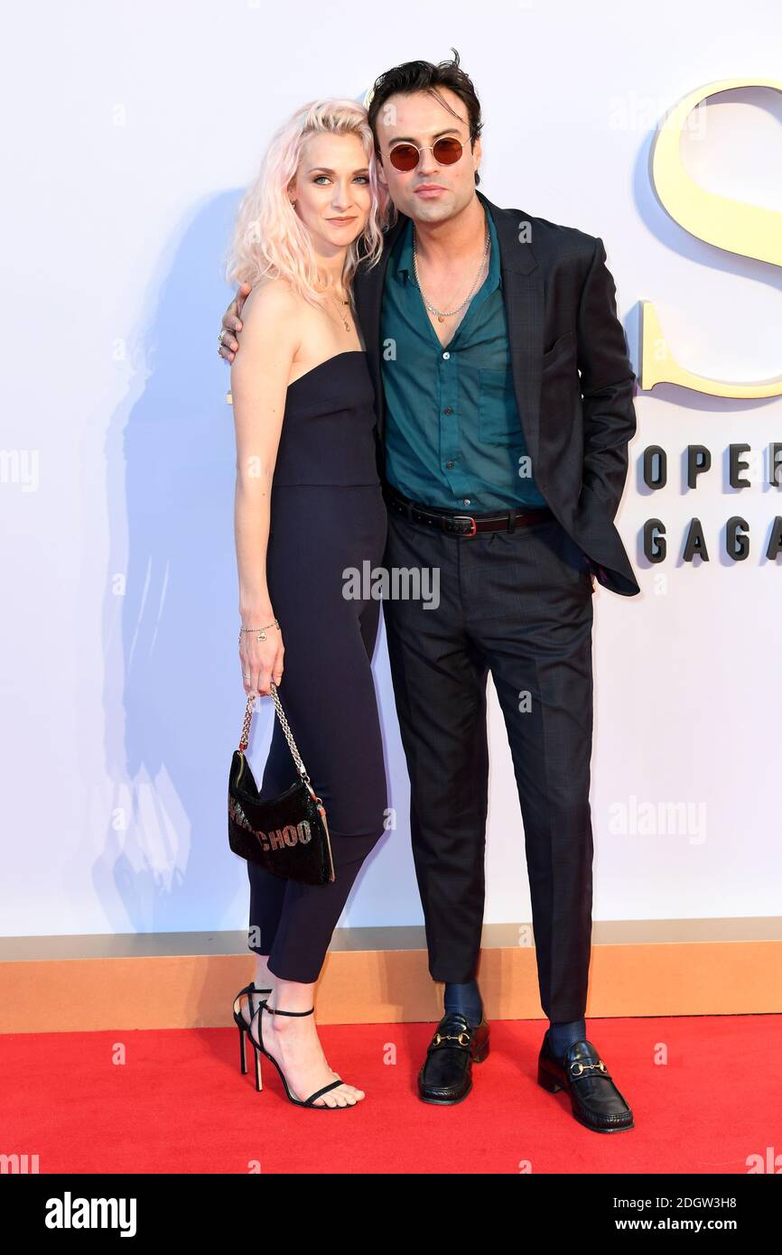 Portia Freeman and Peter Denton attending the UK Premiere of A Star is ...